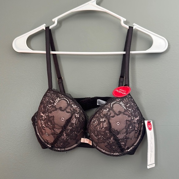Intimates & Sleepwear | Nwt 34d Charcoal Gray Lace Bra | Poshmark